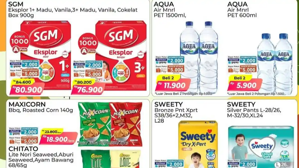 Promo Alfamart Hari Ini 2-3 April 2026, Susu SGM 900 Gram Rp76.900 ...