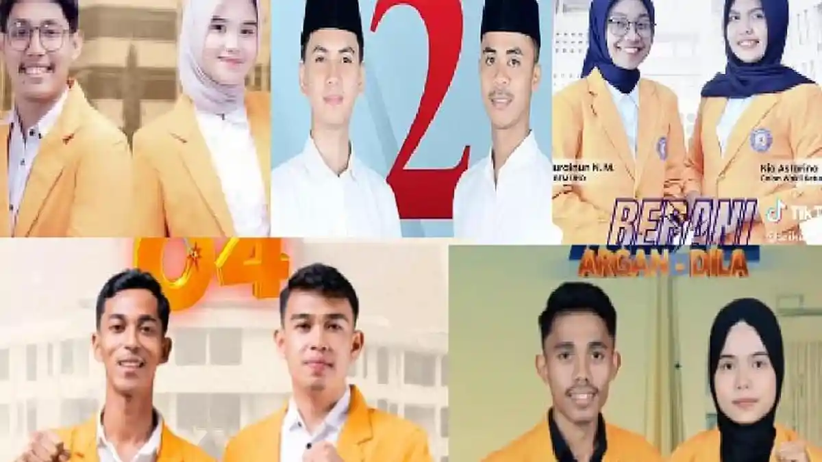 5 Calon Presiden Mahasiswa BEM UHO Kendari Sulawesi Tenggara, Bertarung ...