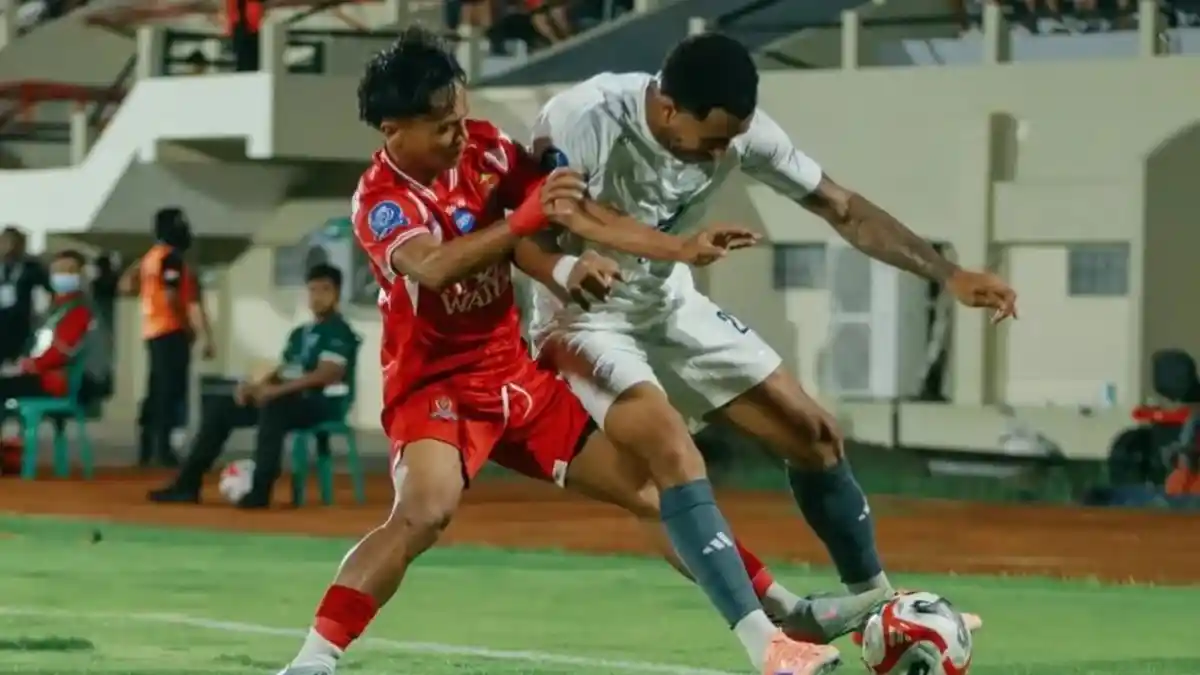 PSM Makassar 0-1 Persijap Jepara di Babak Pertama, Kartu Merah Yuran ...