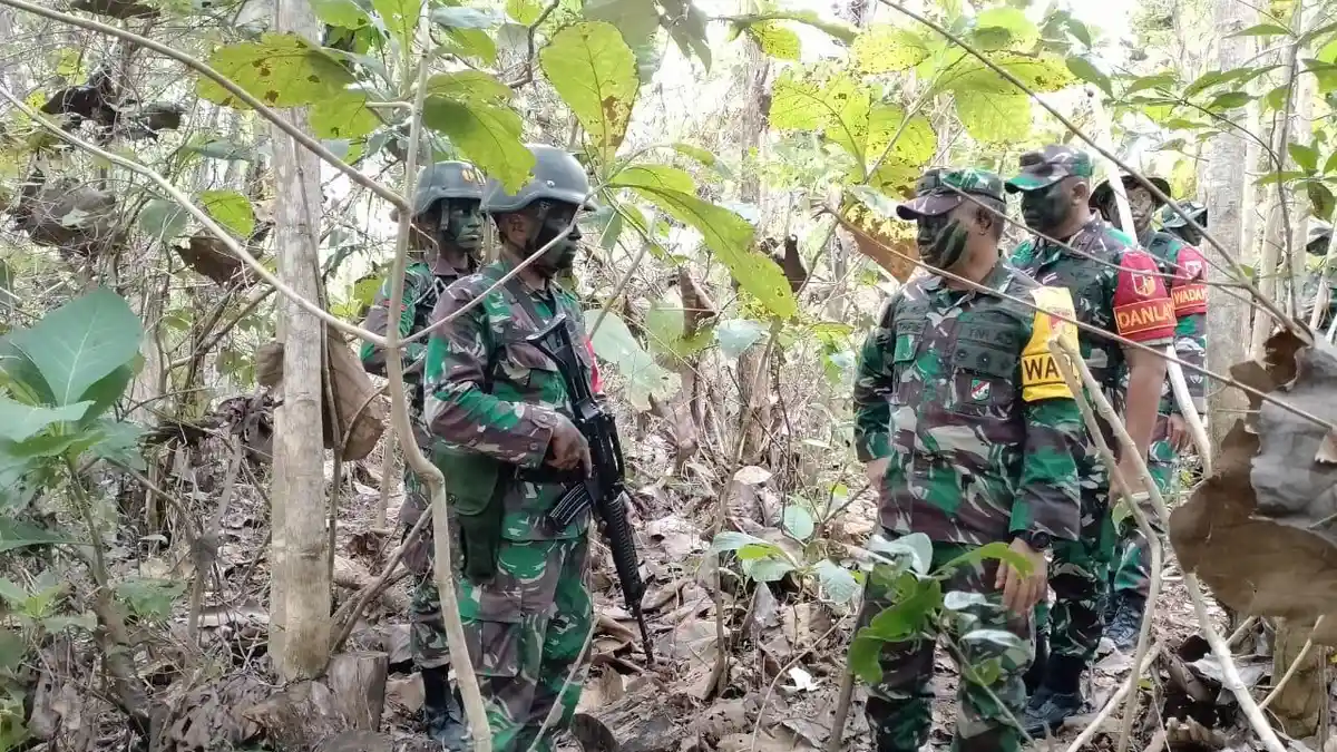 2 Jenderal TNI Saksikan Latihan Tempur Prajurit Yonif 714/Sintuwu ...