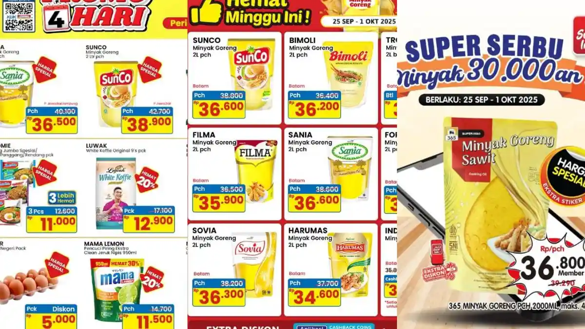 Promo JSM Indomaret, Alfamart dan Superindo 26-28 September 2025 ...