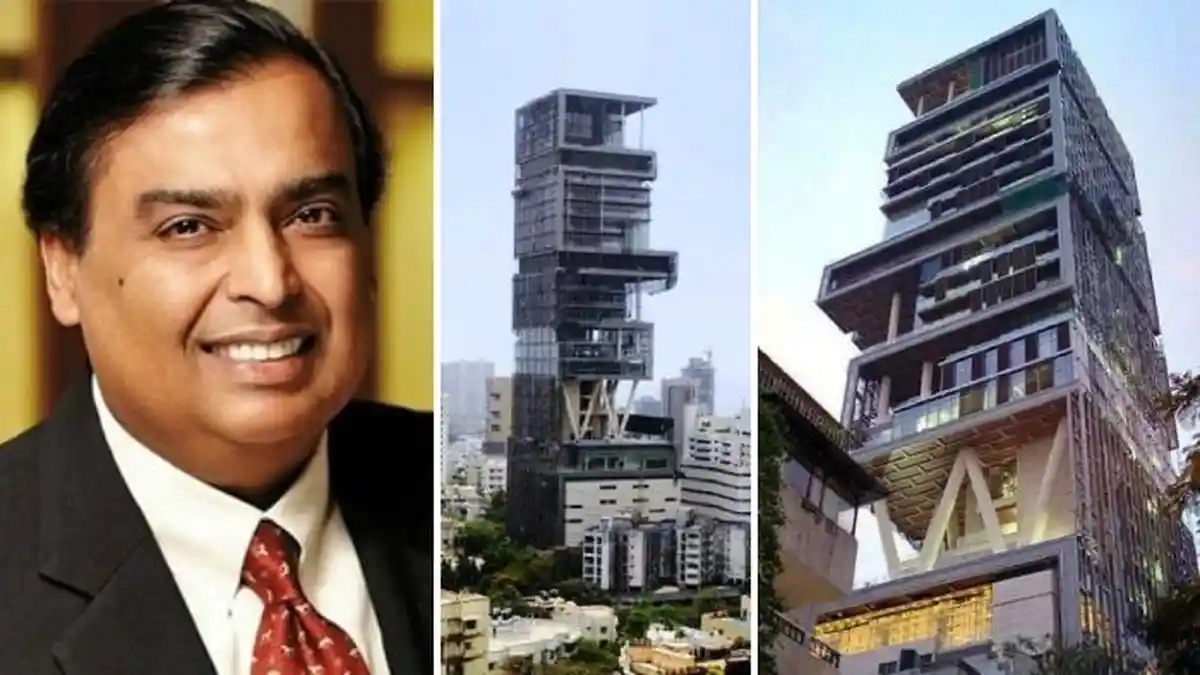 Mengintip Antilia, Rumah Super Mewah Mukesh Ambani, Ada 27 Lantai ...