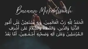 7 Contoh Teks Mukadimah Bahasa Arab Lengkap Latin dan Artinya ...