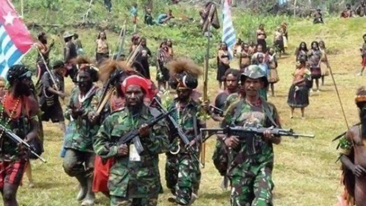 1 Jam Baku Tembak TNI dengan KKB Papua dalam Operasi Haberma, 18 Orang ...