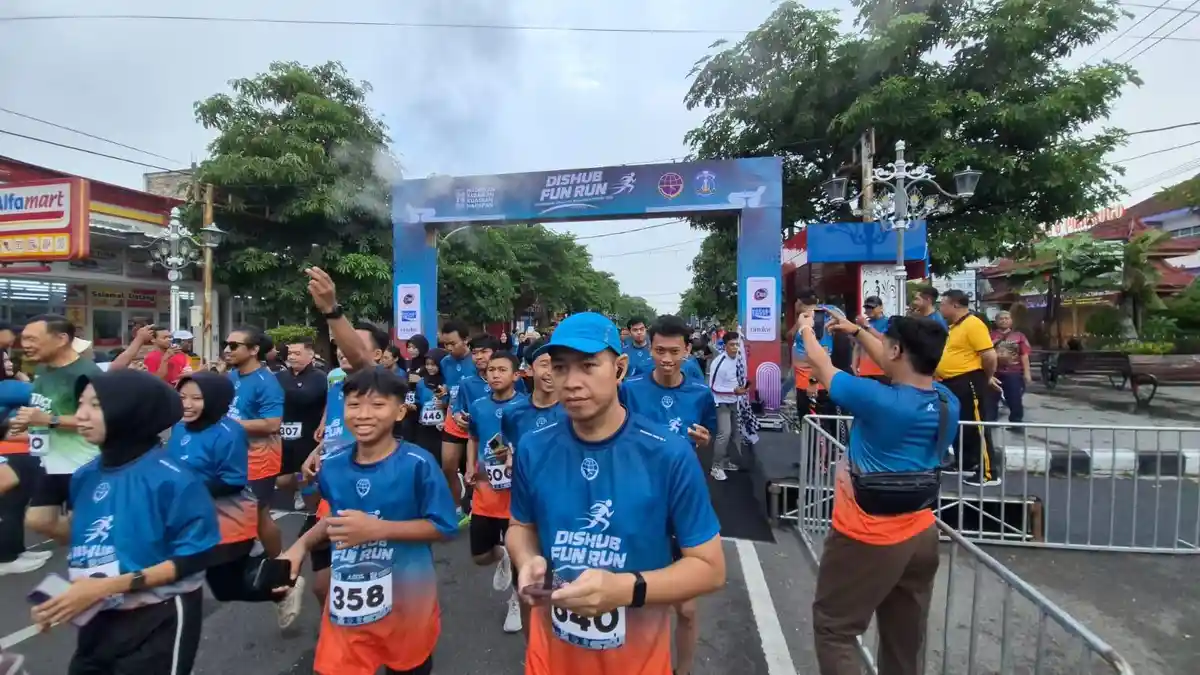 Dishub Ponorogo Gelar Fun Run, Sekaligus Sosialisasi Keselamatan Lalu ...
