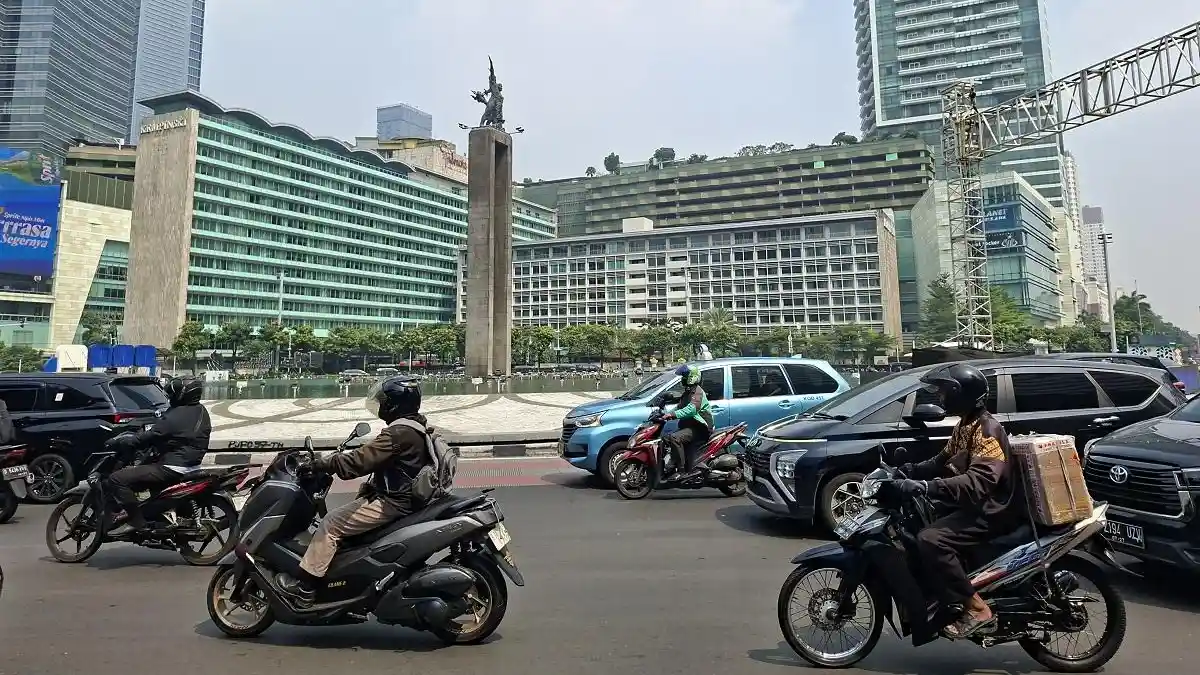 Aparat Gabungan Siaga, Belum Ada Penutupan Jalan di Bundaran HI Jelang ...