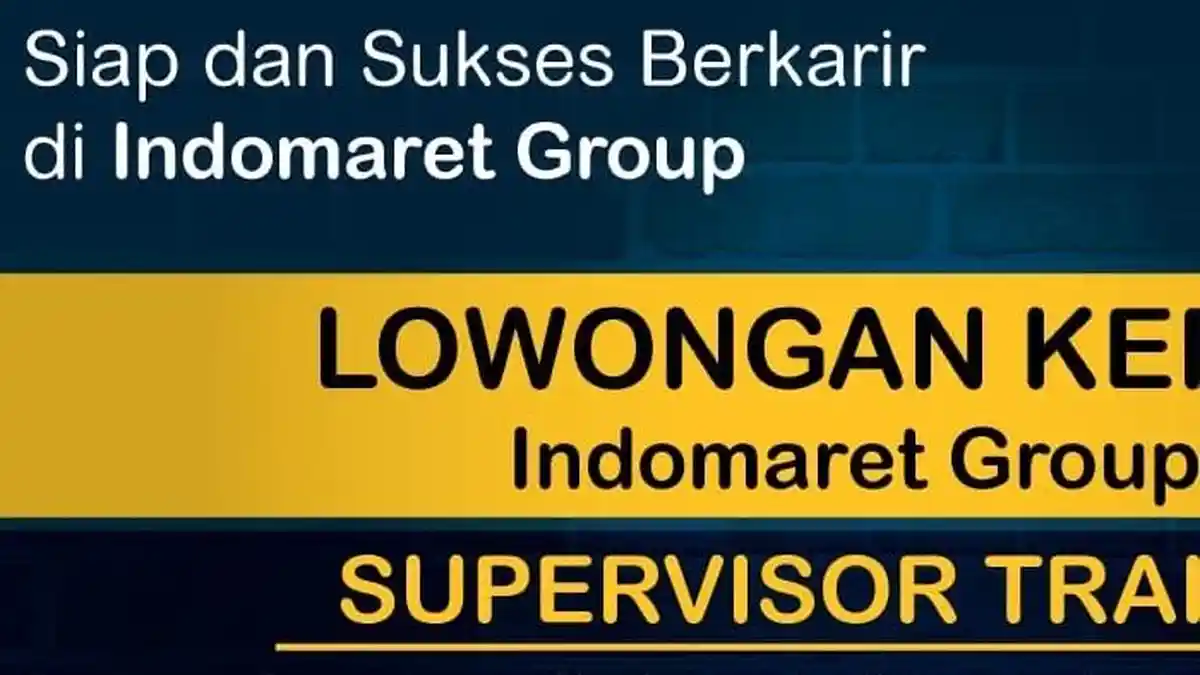 12 Posisi Untuk Lulusan SMA-S1 Dibuka Indomaret Group Pada Lowongan ...