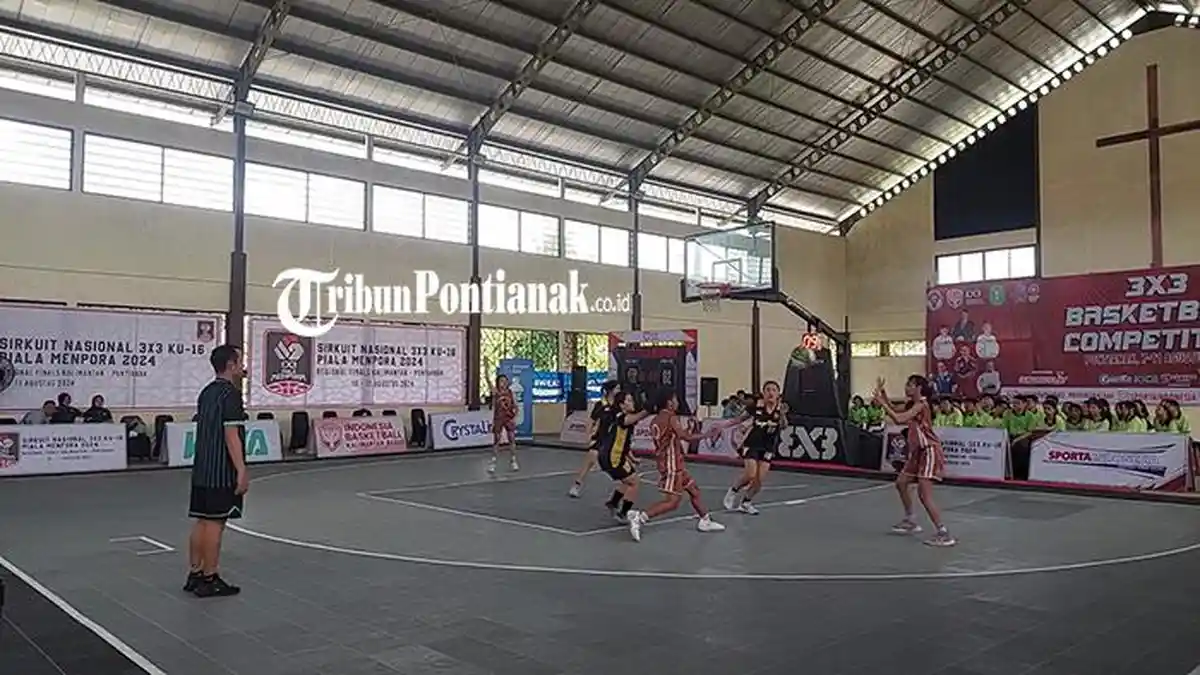 3x3 Basketball Competition Piala Menpora Regional Kalimantan U-16 ...