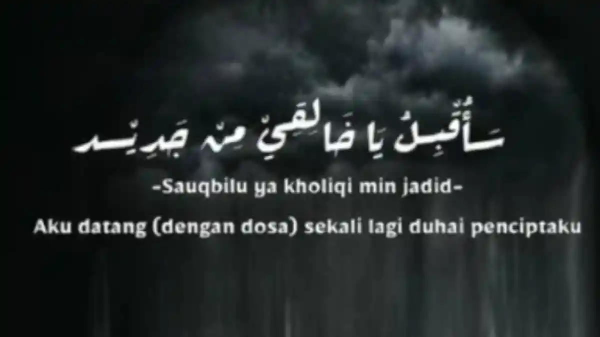 Lirik Sauqbilu Ya Kholiqi Min Jadid, Ciptaan Syeikh Mansyur Al-Salimi ...