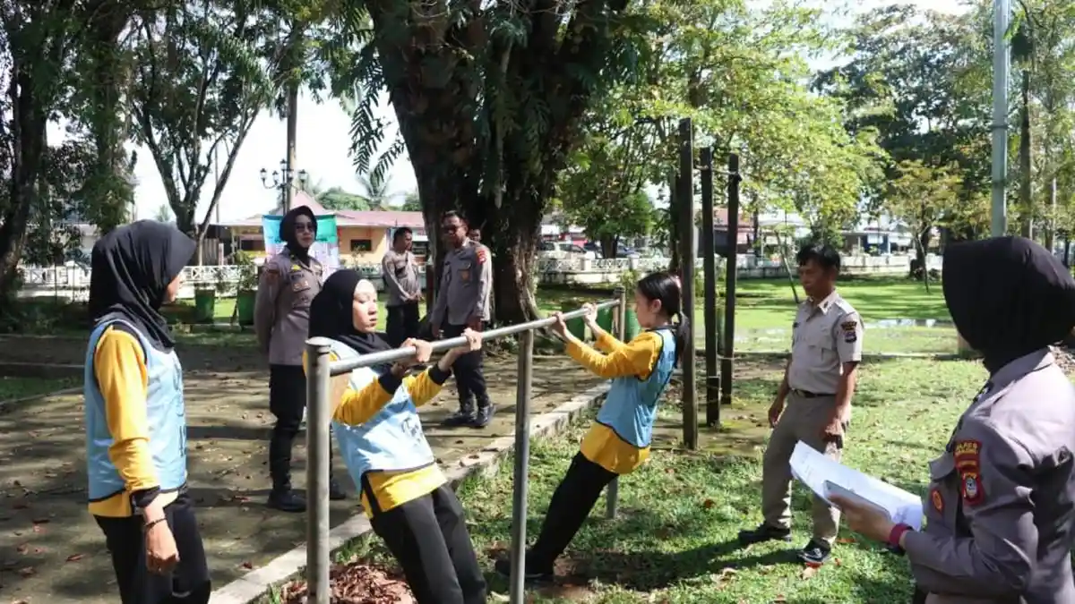 Hadir di Polres Tabalong, Tim Biro SDM Polda Kalsel Uji Beladiri dan ...