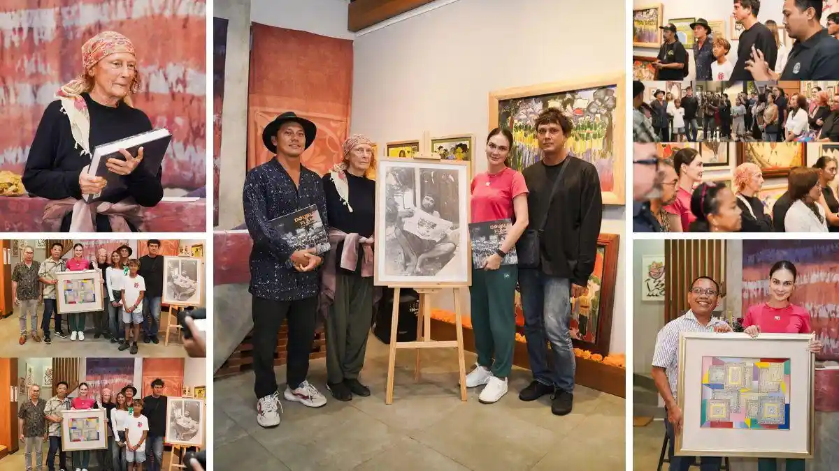 10 Potret Pameran Seni Buatan Luna Maya, Pamerkan Hasil Karya Kakaknya ...