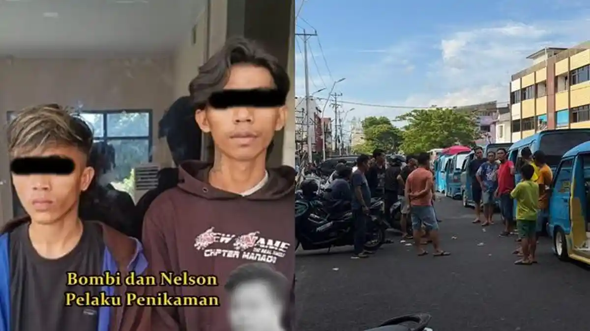 Kronologi Penikaman di Depan Jumbo Pasar Swalayan Manado, Korban ...