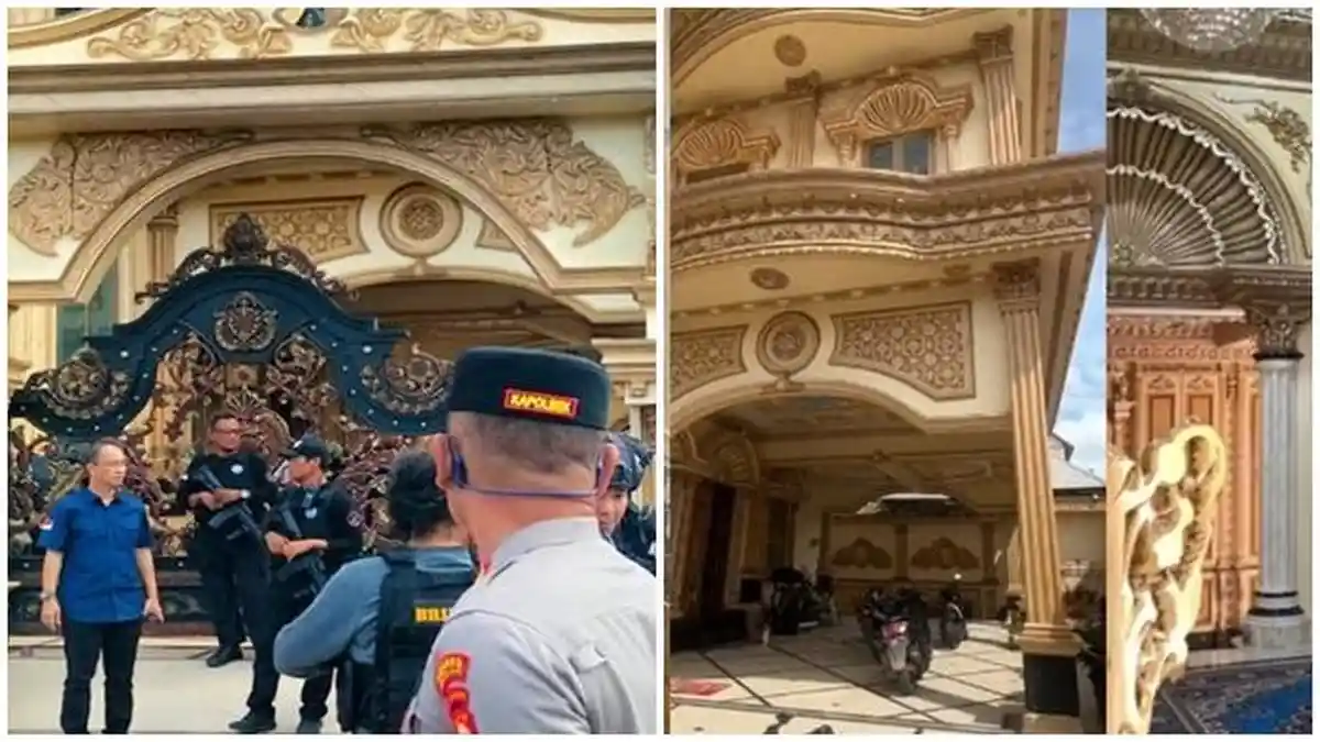 Sosok HS Pemilik Rumah Mewah di Tulung Selapan Viral Digeledah BNN ...