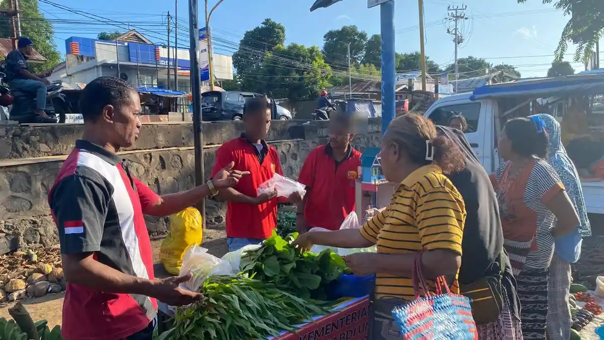 Hasil Panen Sayur WBP dari Kebun Rutan Larantuka Ludes Diborong ...