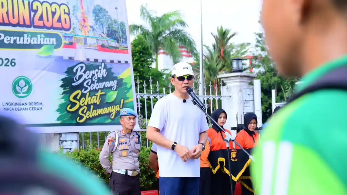 Hari Bhayangkara ke-80, Polda Jambi Gelar Bersama Bersih Lingkungan ...