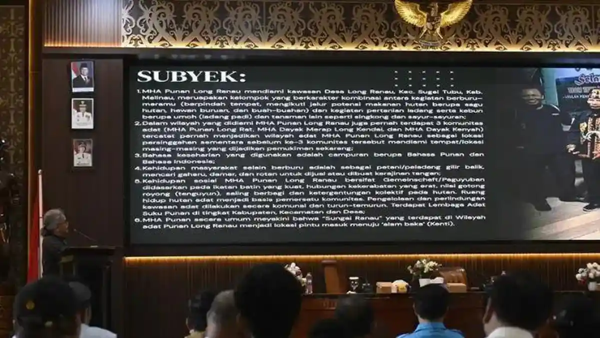 7 Tahapan Penetapan Hutan Adat di Malinau, Punan Adiu hingga Long Ranau ...