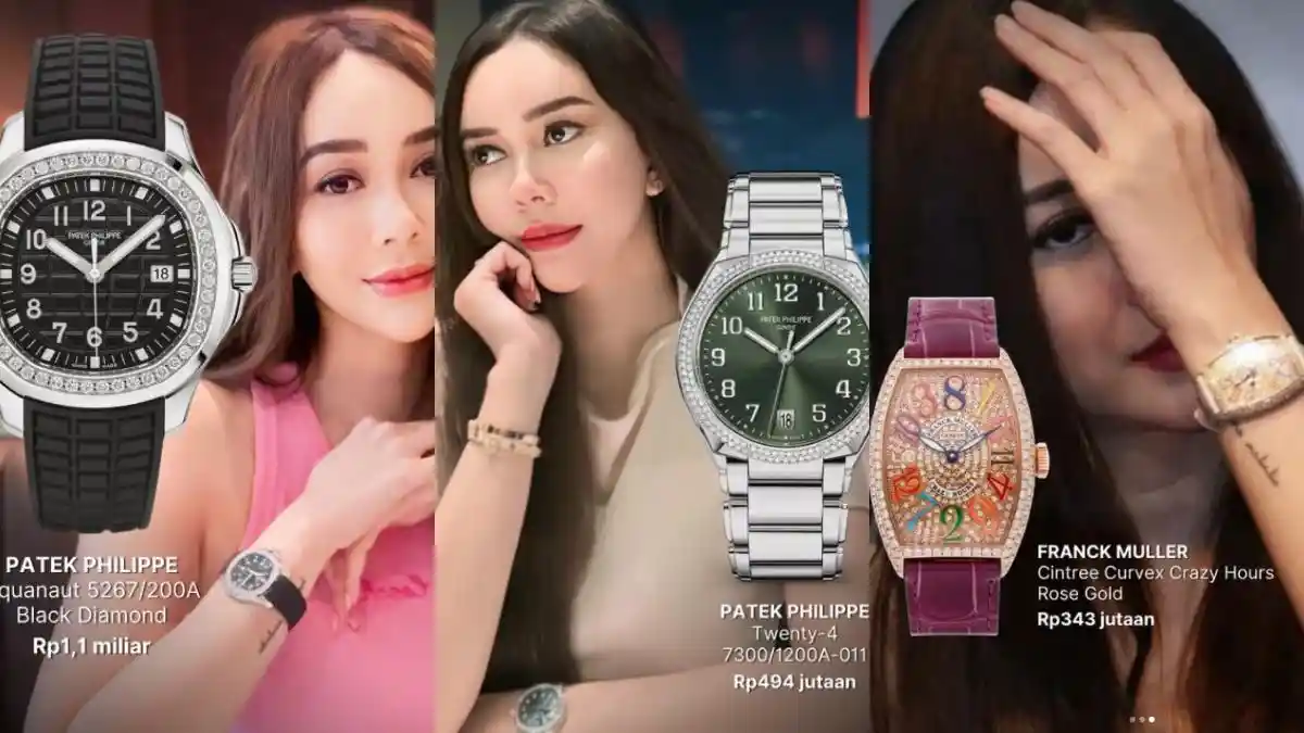 Gaya Hidup Mewah Banget, 3 Koleksi Jam Tangan Mahal Aura Kasih, Ada ...