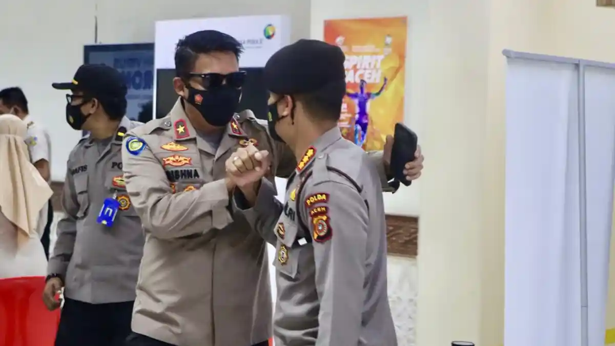 Tim Divhubinter Polri Kunjungi Polda Aceh, Ini Tujuannya - Serambinews.com