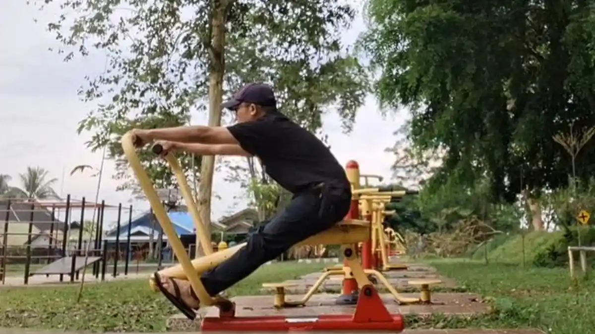 RTH Kijang Mas Permai Pelaihari Bukan Sekadar Taman, Warga Bisa Nge-Gym ...