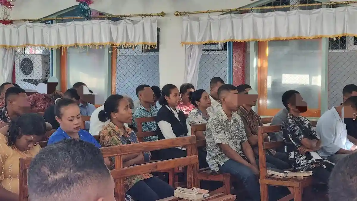 Rayakan Pergantian Tahun Warga Binaan Nasrani Lapas Kalabahi Adakan ...