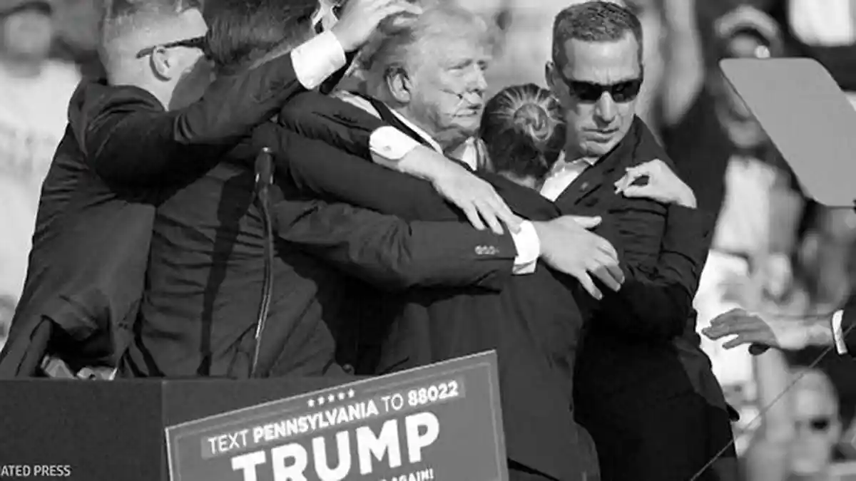 Ditembak Saat Berpidato di Pennsylvania, Donald Trump: Tuhan Memberkati ...