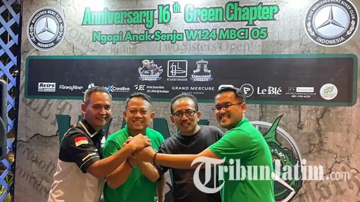 Maknai 16 Tahun Eksis, W124 MBCI Surabaya Pererat Kolaborasi dengan ...