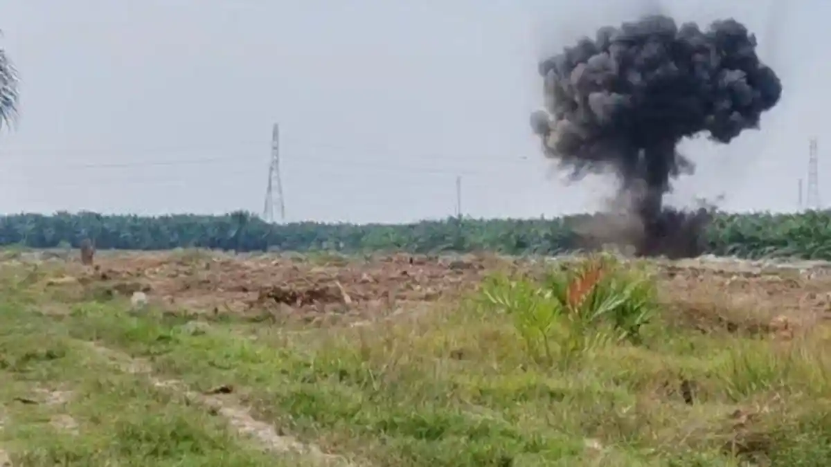 Geger Penemuan 20 Bom Mortir di Langkat, Tim Gegana Ledakkan di Area ...