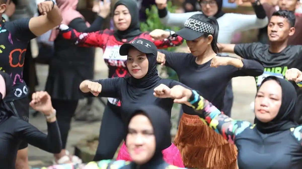 Perayaan HUT ke-12 Bugis Water Park Gelar Kompetisi Aerobic, Zumba, dan ...