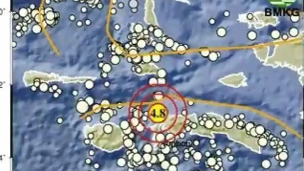 Beruntun! Info BMKG Gempa Ambon Hari Ini 2026-Pusat Gempa Terkini 2 ...