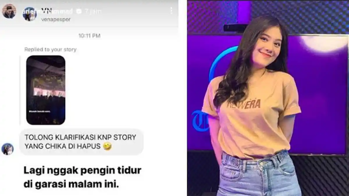 Arief Muhammad Ketahuan Hapus Video Bernada Pujian ke Chika JKT48 di ...