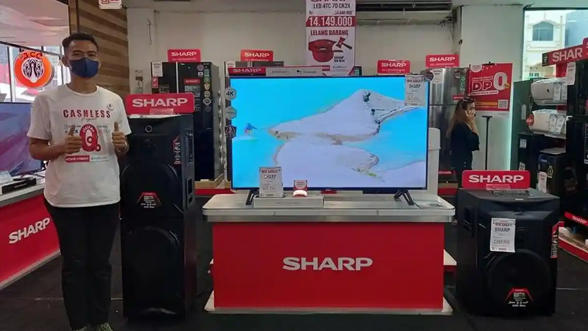 Promo Sharp Lampung, Harga Spesial Pembelian LED TV, Kulkas dan Mesin ...