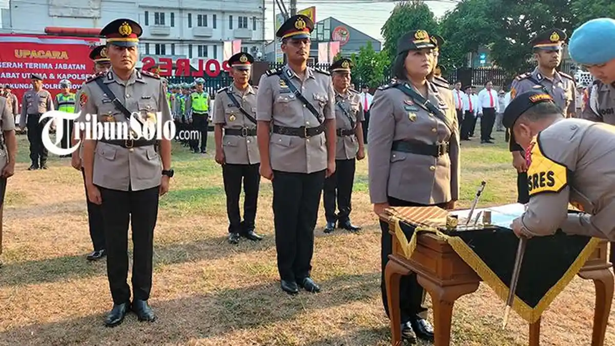 Pejabat Polres Boyolali Dirombak, Tiga Kasat dan 2 Kapolsek Diganti ...