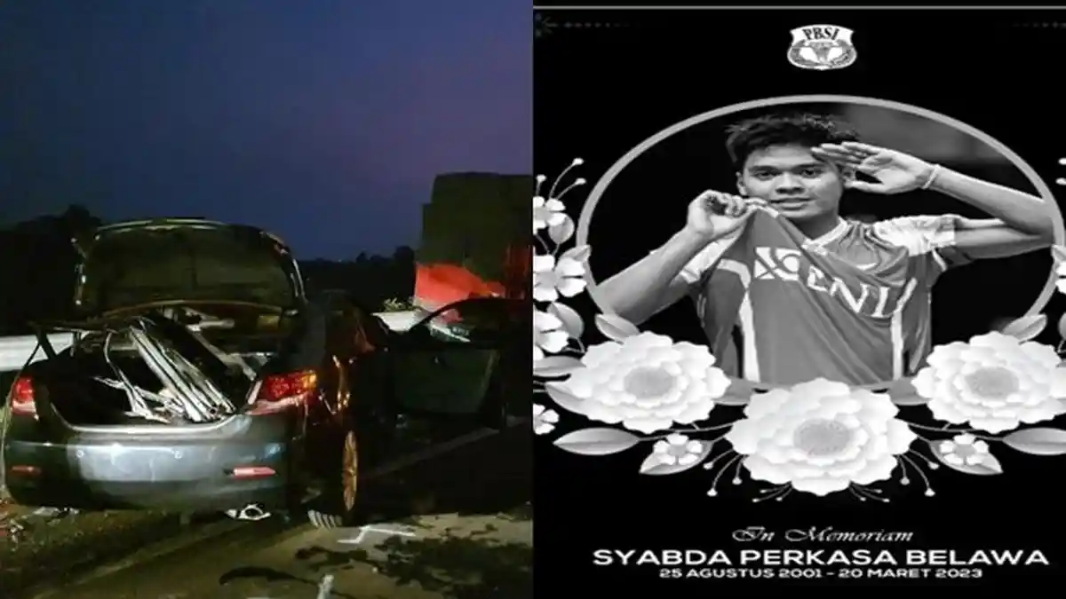 Penampakan Mobil Camry Syabda Perkasa Belawa yang Kecelakaan, Anik ...