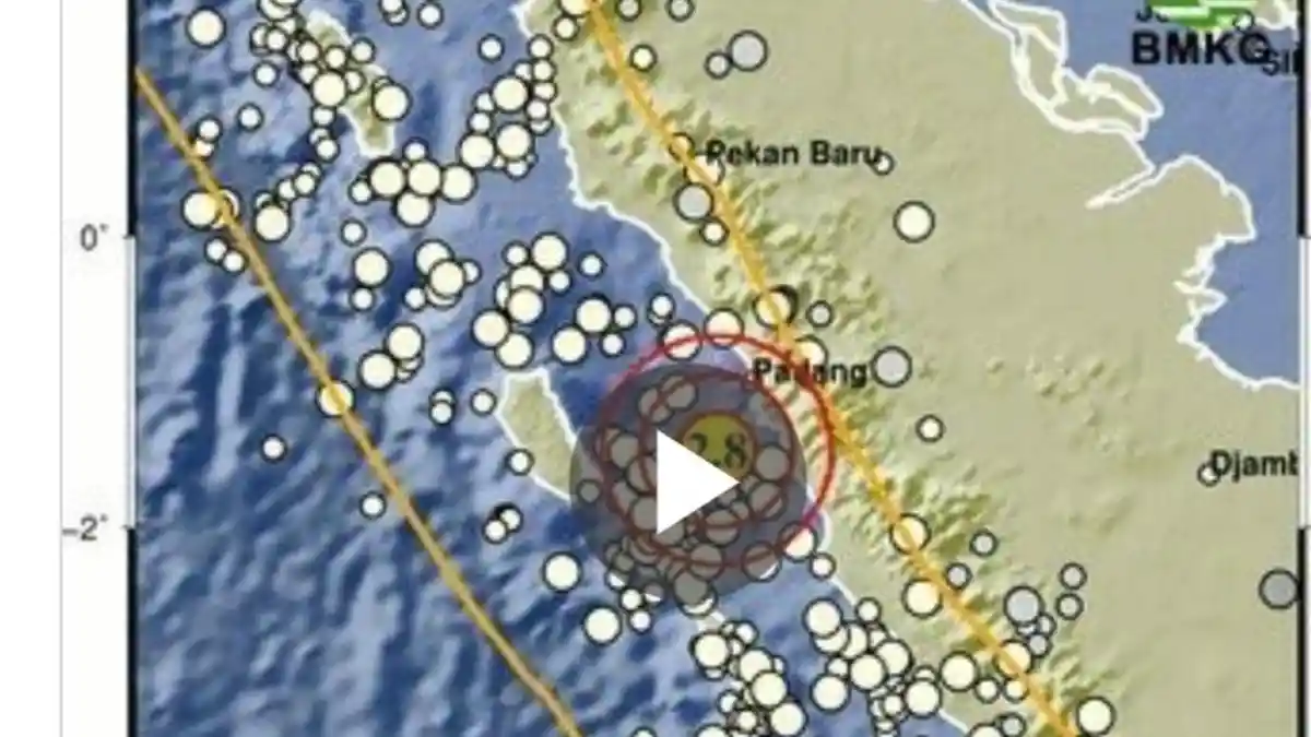 Gempa Bumi Guncang Sumatera Barat Kamis 4 Juni 2026, Gempanya Baru Saja ...