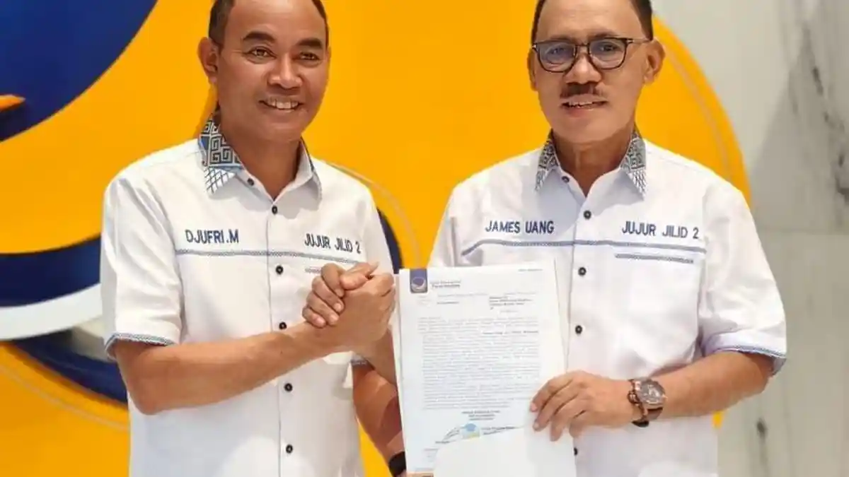 James Uang - Djufri Muhammad Terima Rekomendasi NasDem untuk Pilkada ...