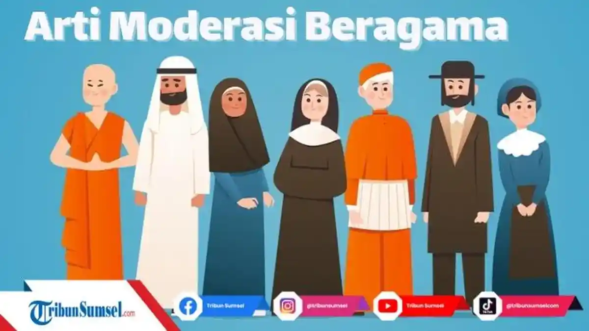 Arti Moderasi Beragama Adalah, Cara Hidup Bertoleransi dan Berdampingan ...