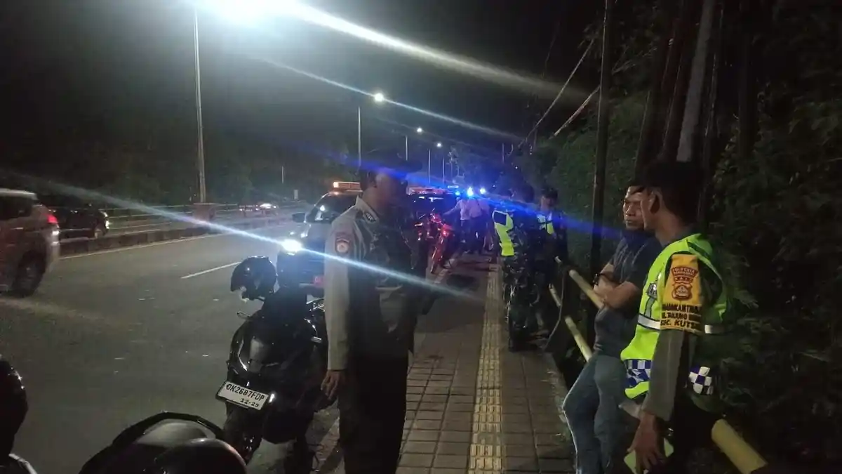 Cegah Aksi Balap Liar dan Kejahatan Jalanan, Polsek Kutsel Bali Gelar ...