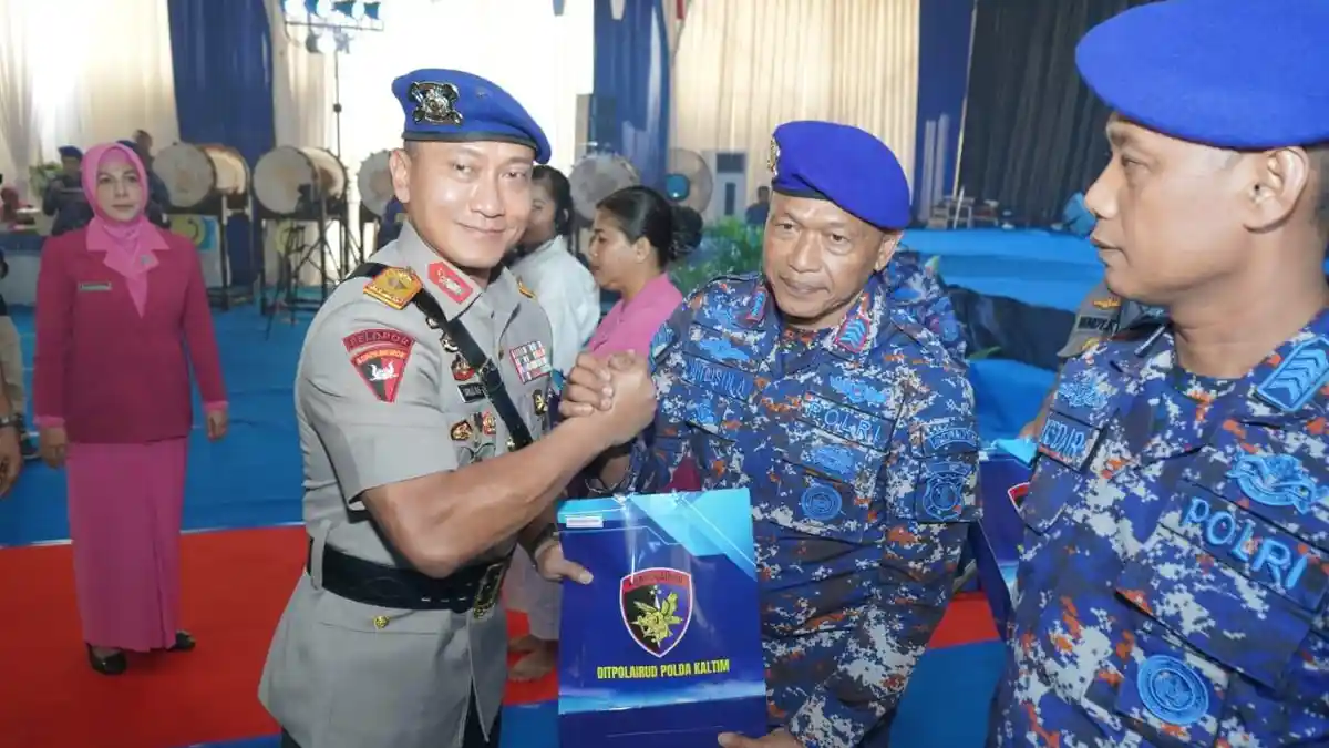 Meriahkan HUT ke-74, Personel Berprestasi Ditpolairud Polda Kaltim ...