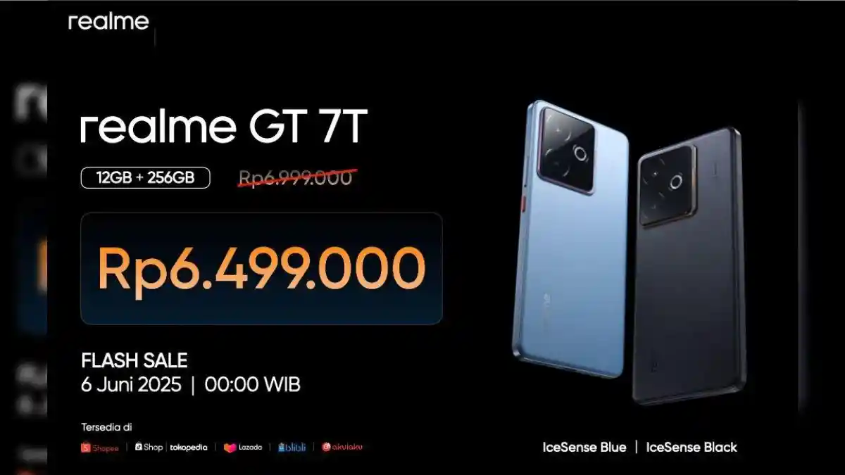 Harga HP realme GT 7 dan GT 7T Resmi di Indonesia, Simak Spesifikasi ...