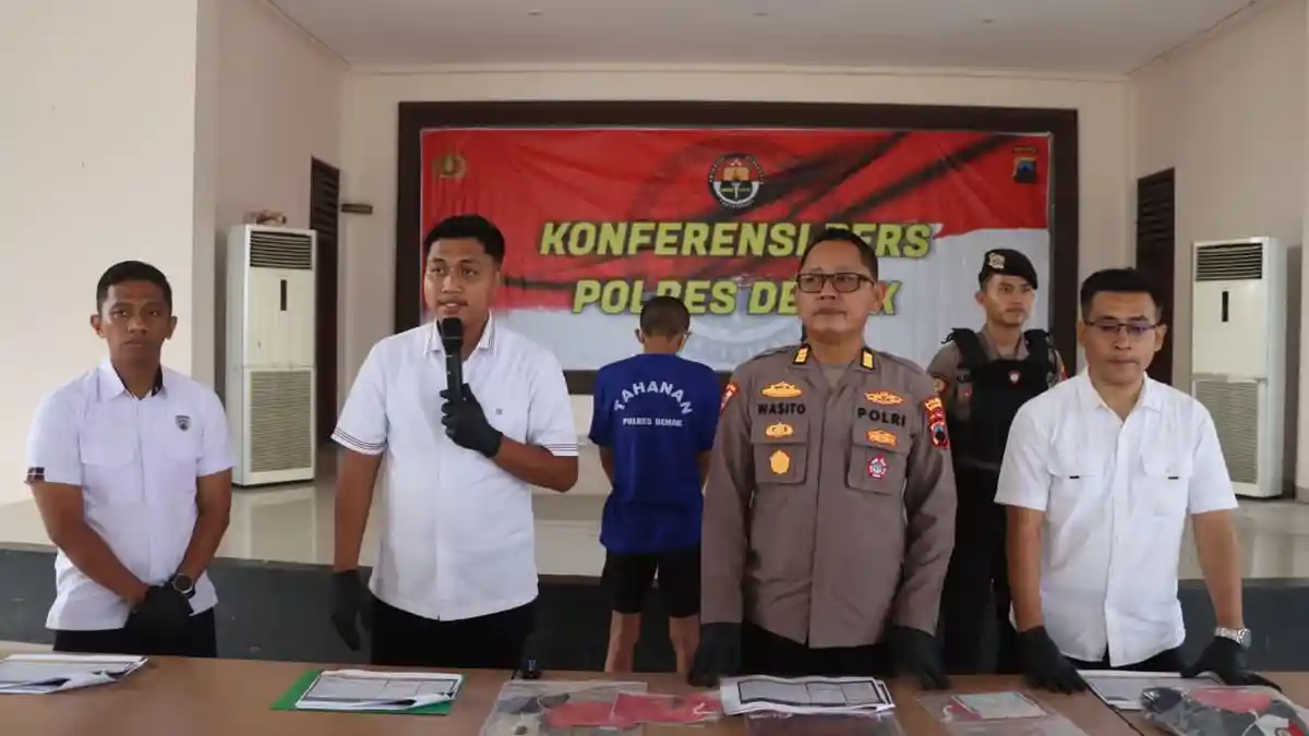 Polres Demak Tangkap Dua Pelaku Curanmor, Tiga Lainnya Masih Buron ...