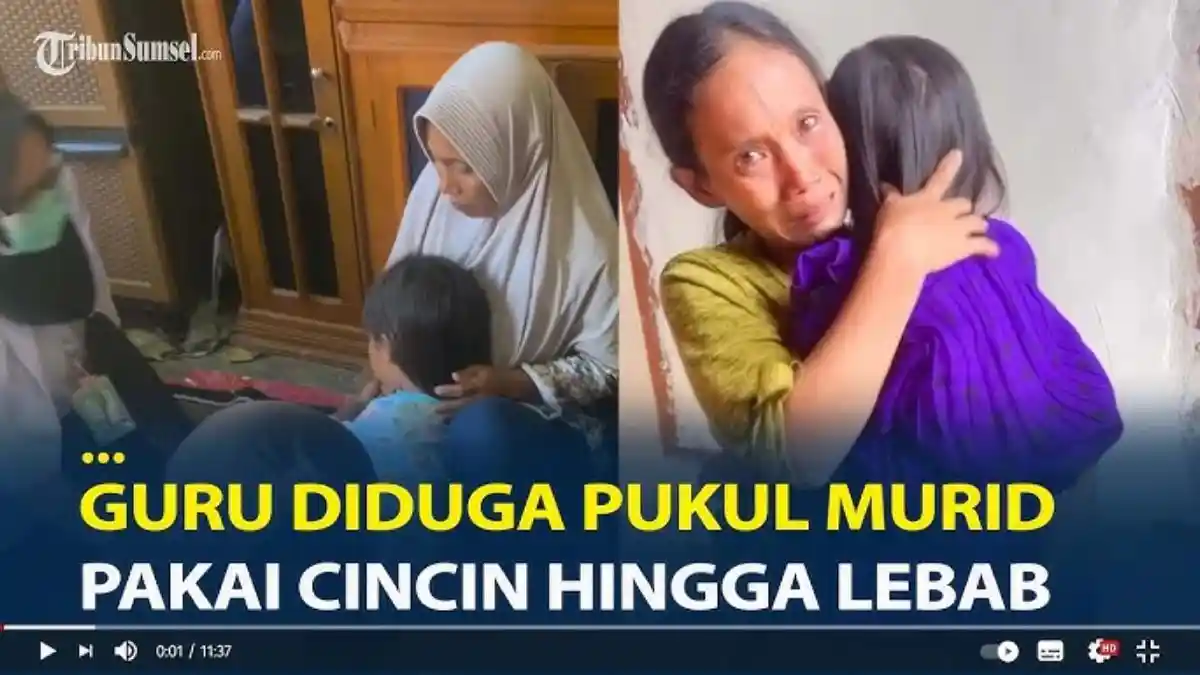 Miris! Guru SD di Palembang Diduga Aniaya Murid hingga Masuk RS ...