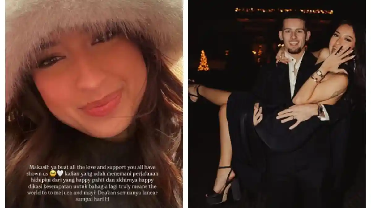 Pesan Haru Jennifer Coppen Usai Dilamar Justin Hubner di Malam Natal ...