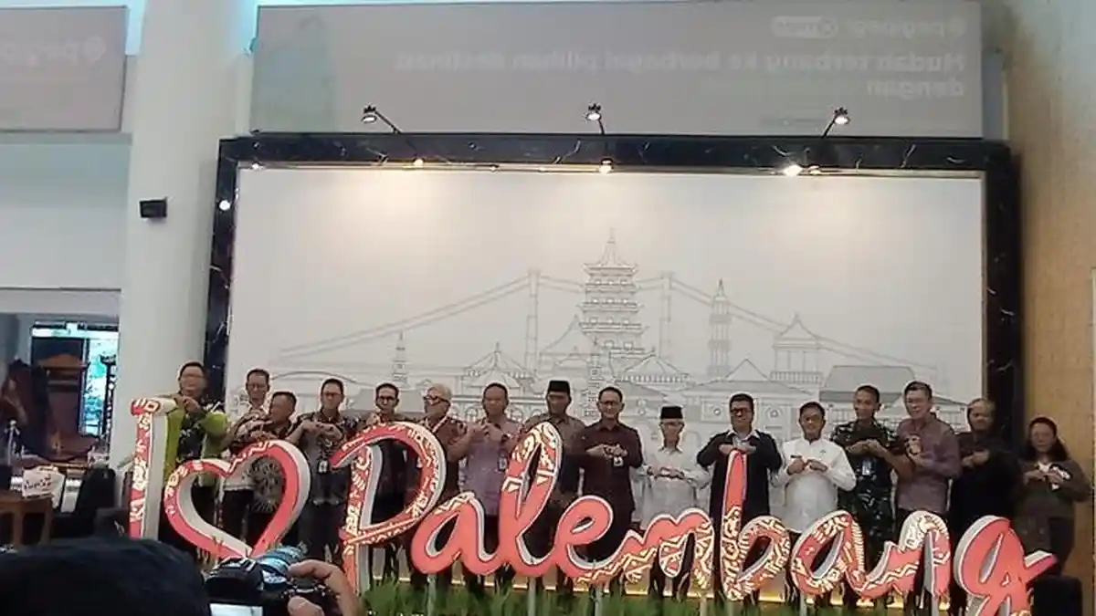 Landmark Baru Kota Palembang Diresmikan di Bandara Internasional SMB II ...
