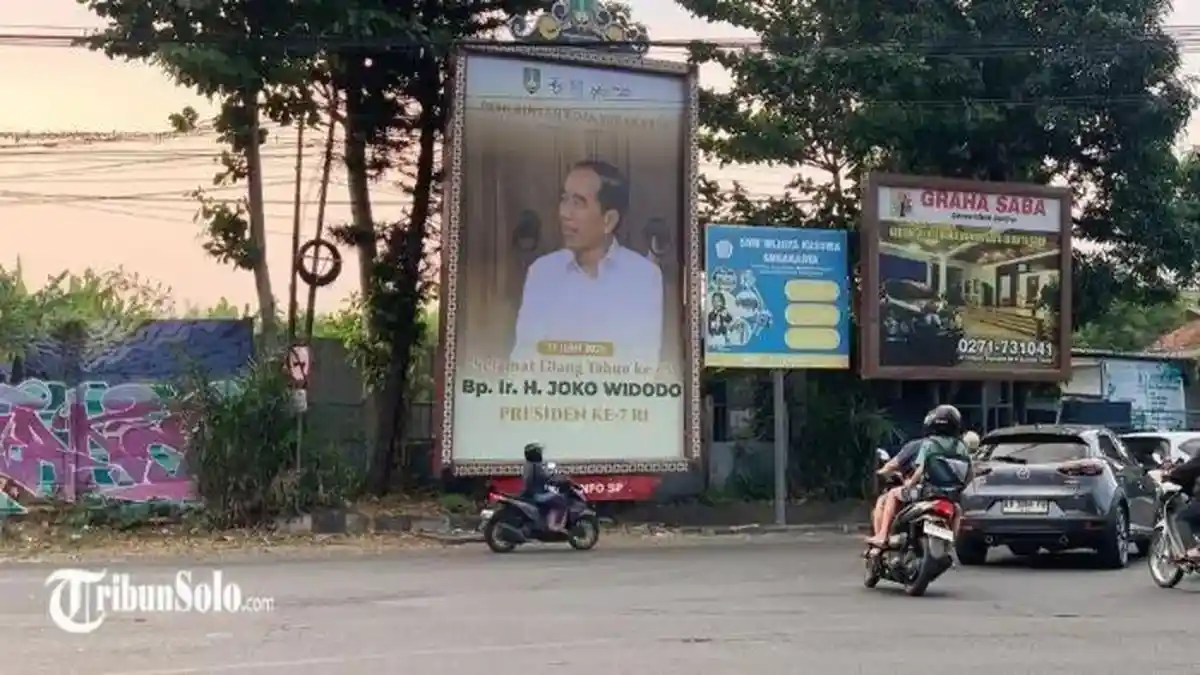 Pemkot Solo Pasang Baliho Ucapan Ultah Jokowi, Gerindra Singgung Soal ...