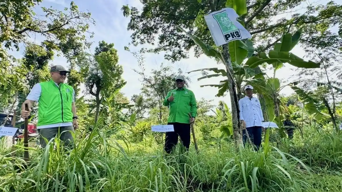 PKB Pasuruan Tanam 3.500 Pohon di Gempol, Awali Gerakan Nusantara Jaga ...