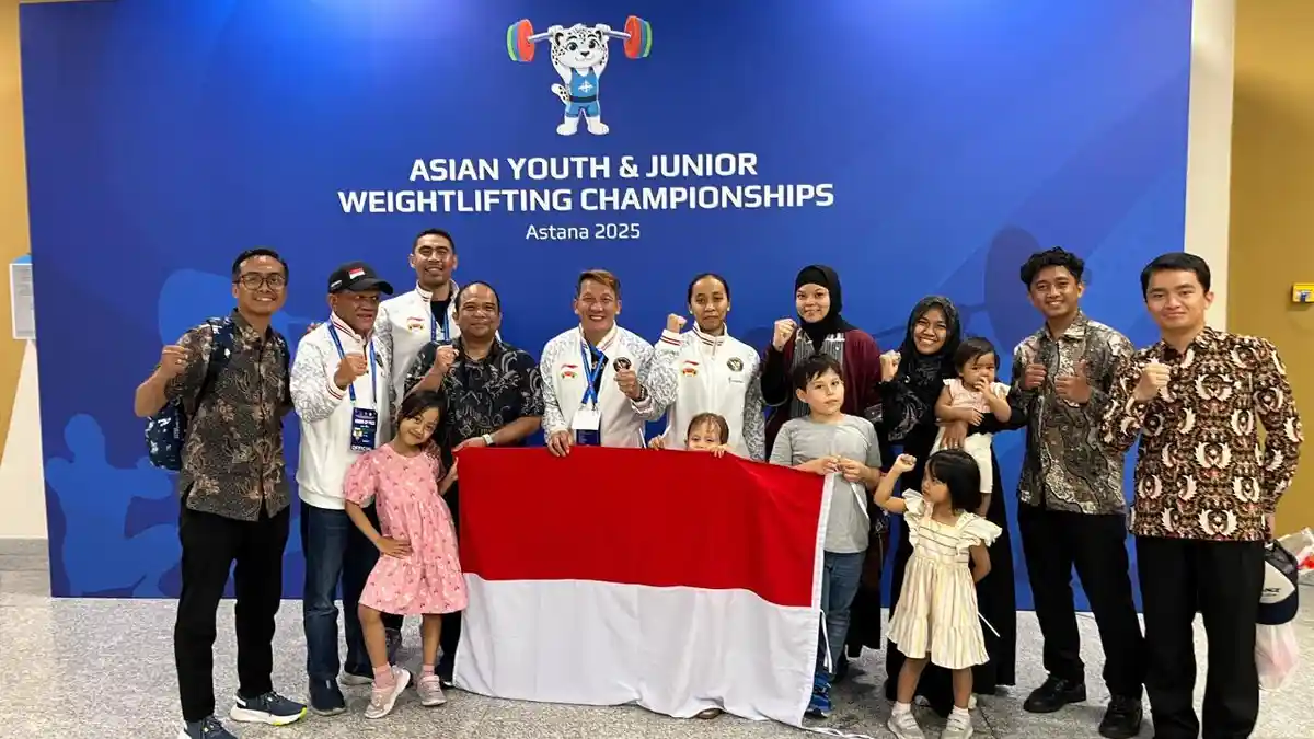 3 Emas 4 Perak, Indonesia Berjaya di Kejuaraan Angkat Besi Remaja ...