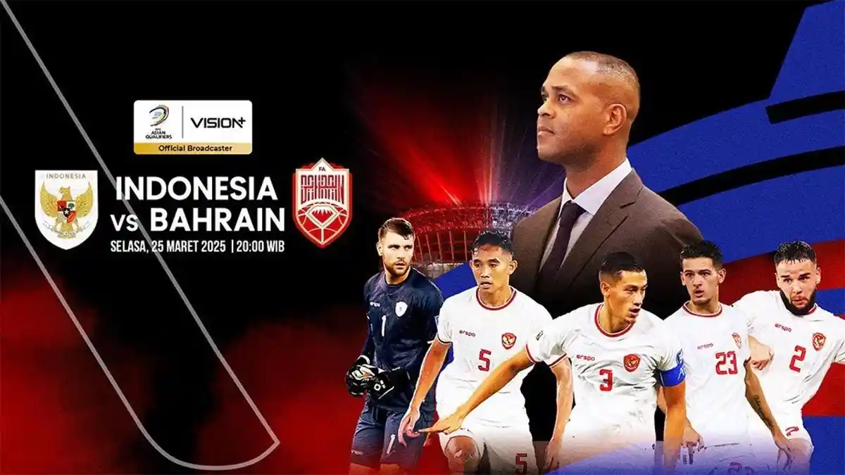 LIVE INDONESIA vs BAHRAIN Malam Ini 20:45 WIB: Cek Channel TV dan Link ...