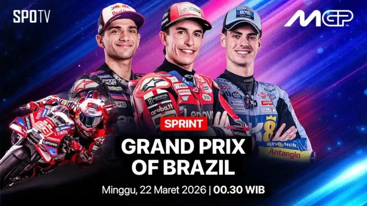 Live Trans7 Malam Ini, Link Streaming TV Online SPOTV Balapan MotoGP ...