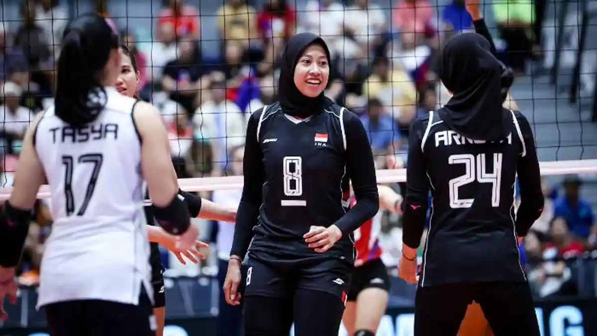 Daftar 14 Pemain Timnas Voli Putri Indonesia di SEA Games 2025 ...