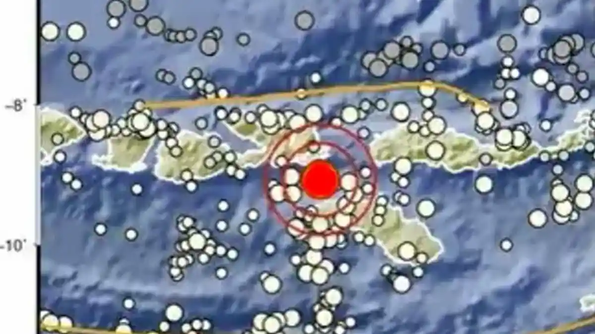 Gempa Terkini Guncang Tambolaka NTT Kedalaman 37 Km Pagi Ini, Cek Pusat ...
